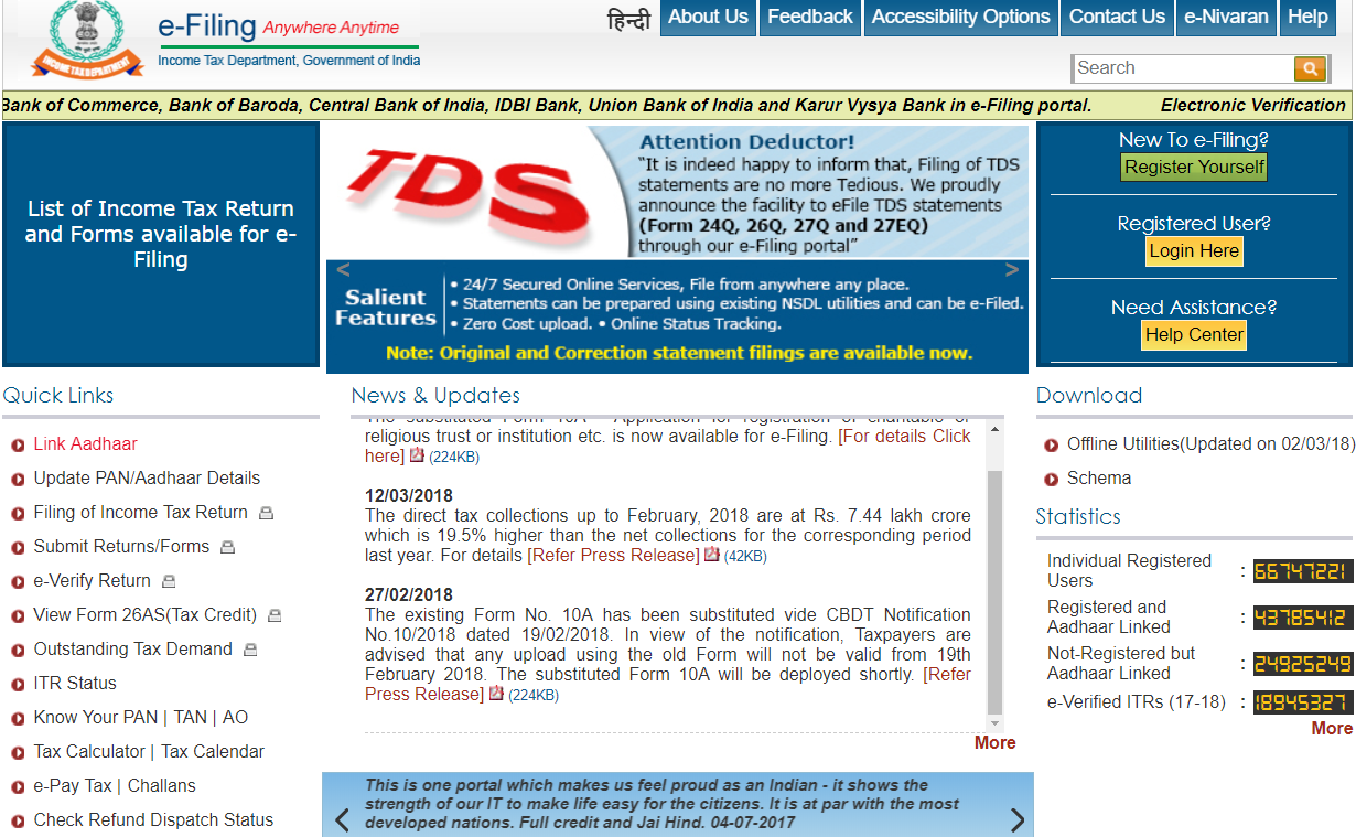 All about ITR-V – myITreturn Help Center