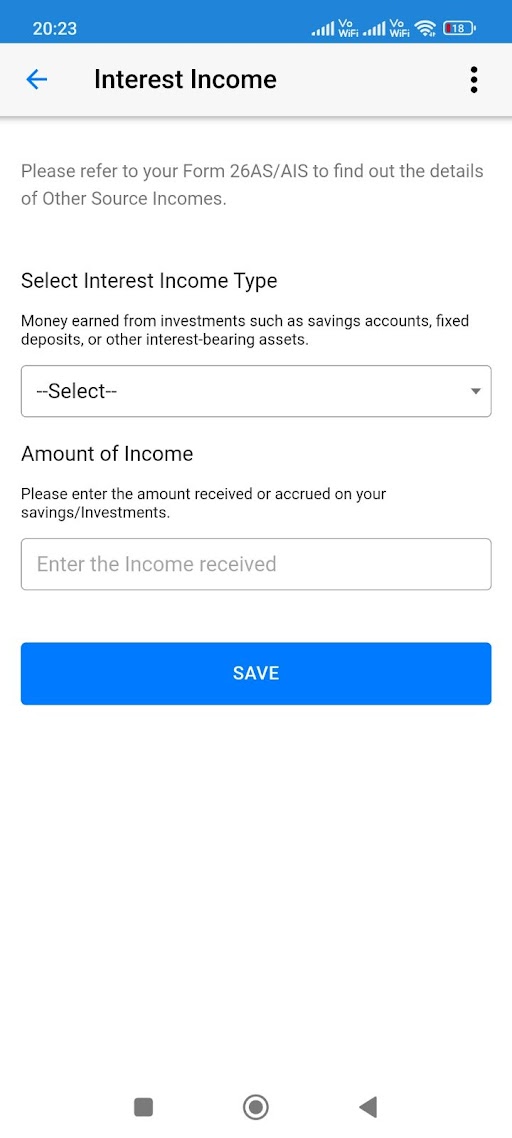 Interest Income – myITreturn Help Center