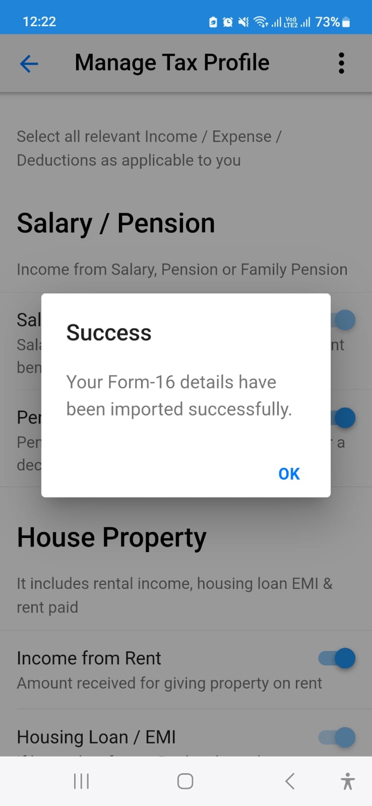 Upload Form-16 and File ITR using mobile app – myITreturn Help Center