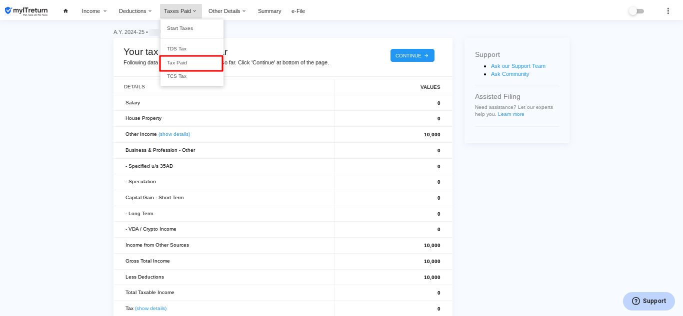 How do I enter challan details on myITreturn? – myITreturn Help Center